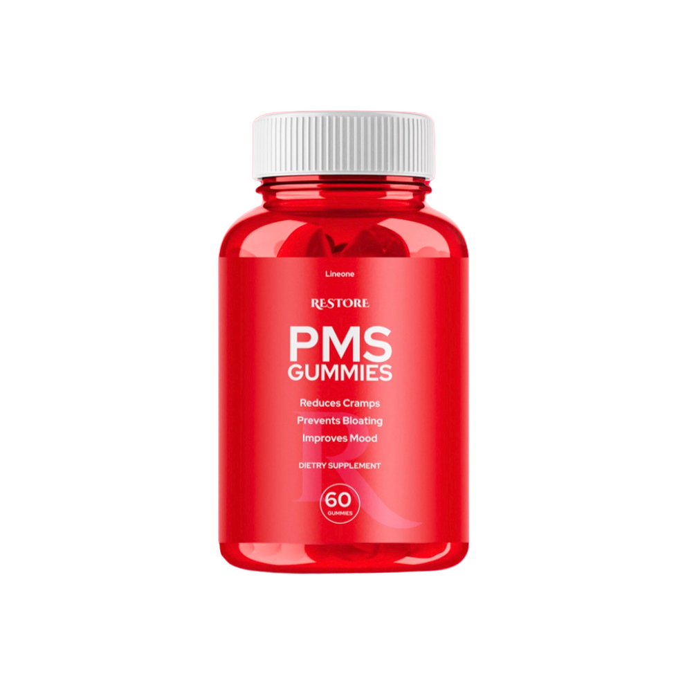 Restore PMS Gummies, 60 Gummies – Markey Beauty