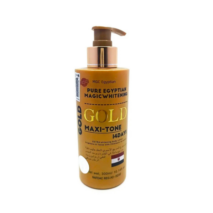 Pure Egyptian Gold Maxi-tone Lotion, 300ml – Markey Beauty