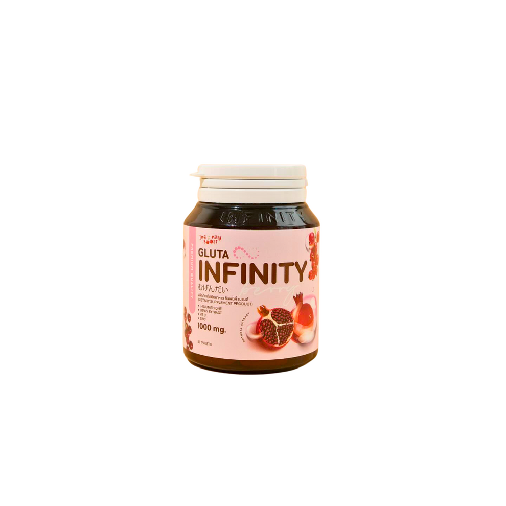 Gluta Infinity Berry 1000mg , 30 Tablets – Markey Beauty