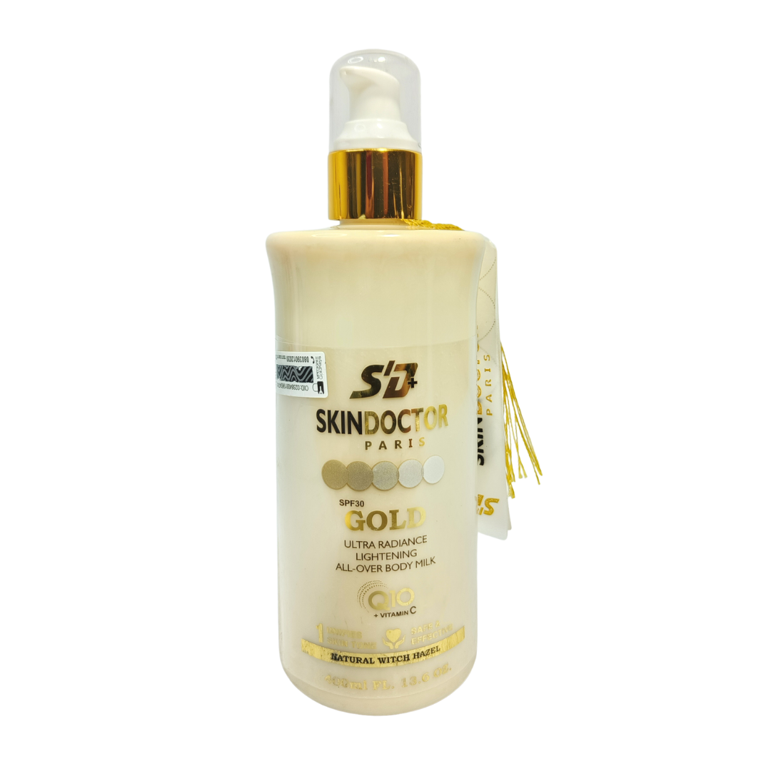 SkinDoctor Paris Gold Ultra Radiance Body Milk Lotion, 400ml – Markey ...